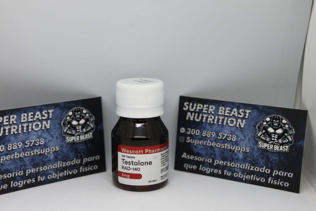 Testolone 5mg/100 tabletas - Super Beast Supps