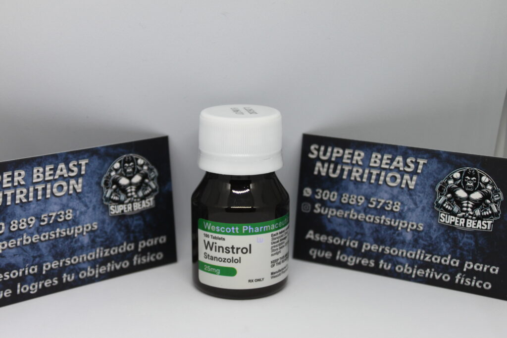 Winstrol 25mg/100 tabletas - Super Beast Supps